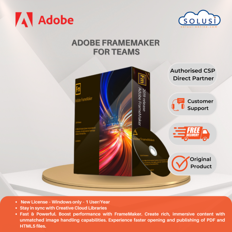 Harga Jual Lisensi Adobe FrameMaker For Teams Original 2024 | Solusi Online