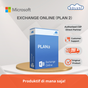 Harga Jual Lisensi Exchange Online (Plan 2) Original 2025 | Solusi Online