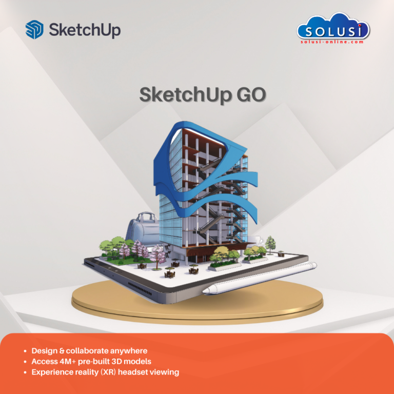 Harga Jual Lisensi SketchUp Go Original 2024 | Solusi Online