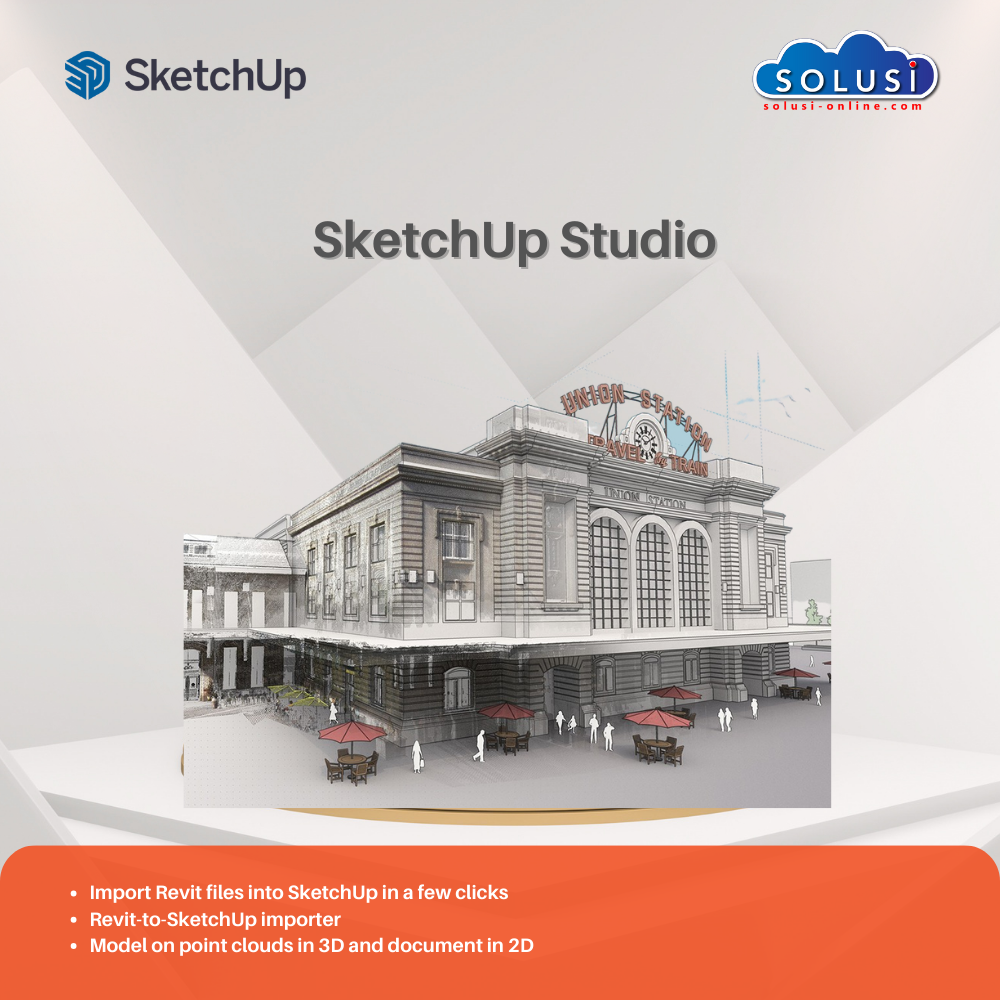 Harga Jual Lisensi SketchUp Studio Bundle Original 2024 | Solusi Online
