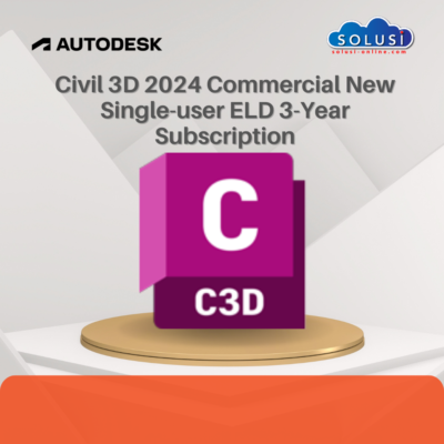 Autodesk Civil 3D 2024 Commercial New Single-user ELD Annual ...