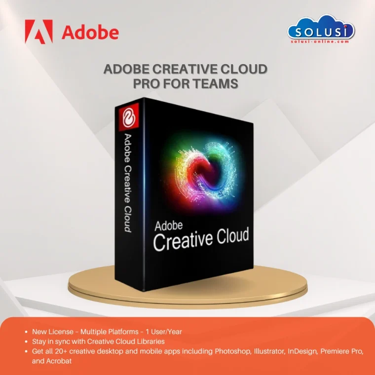 Harga Jual Lisensi Adobe Creative Cloud Pro Plus For Teams Original 2025 | Solusi Online