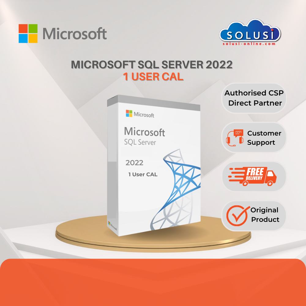Harga Jual Lisensi Microsoft SQL Server 2022 - 1 User CAL Original 2024 ... Harga Jual Lisensi Microsoft SQL Server 2022 - 1 User CAL Original 2024 ...